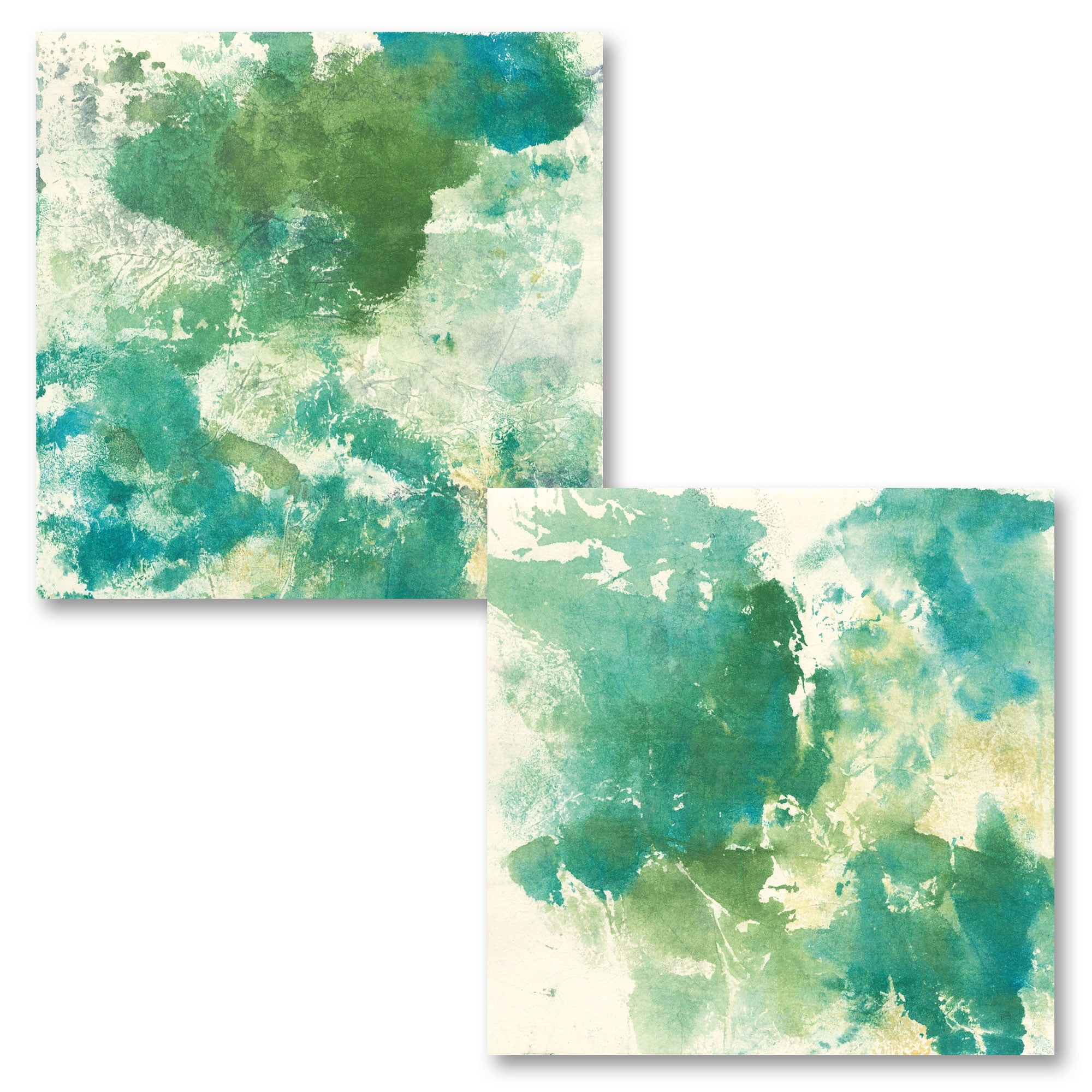 Gango Home Decor Contemporary Mossy Rock I & II by Chris Paschke ...