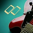 Pair of Curved Humbucker Pickups Frames Mounting Rings for Electric ...