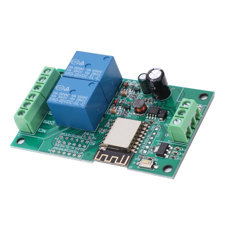 Wi Fi Relay Module DualChannel PCB DC 880V for ESP8266 Secondary ...