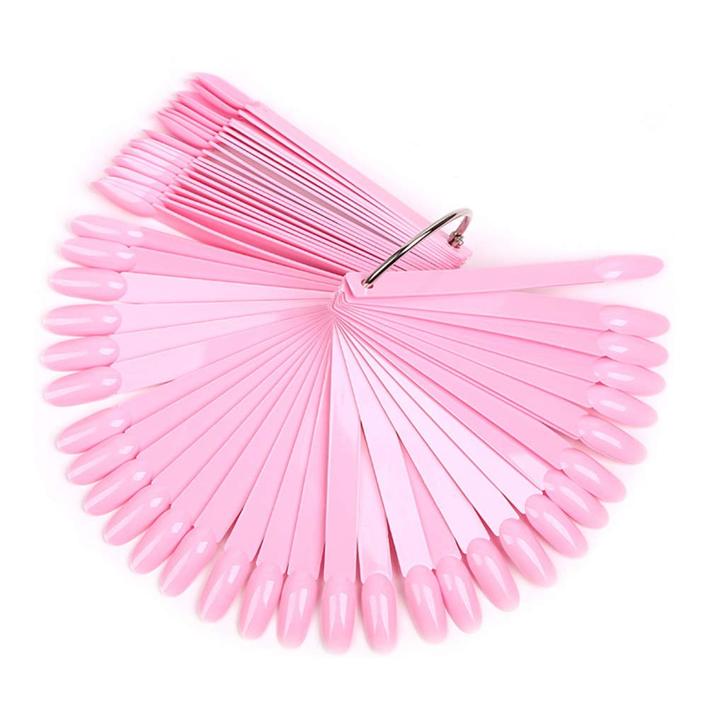 50PCS Nail Swatch Sticks,DIY Nail Color Sample Sticks,Nail Accessories ...