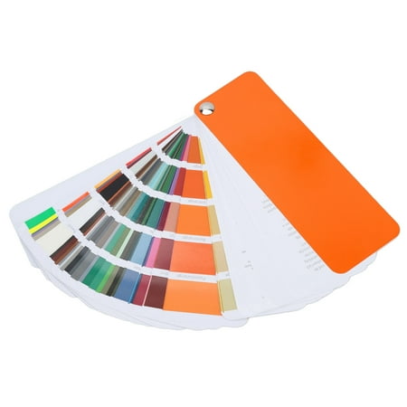 Color Guide, Glossy Effect Sequence Arrangement Color Guide Card ...