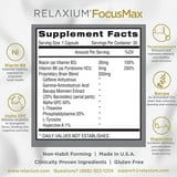 Relaxium FocusMax | Brain & Focus Health Supplement | Clinically Proven ...