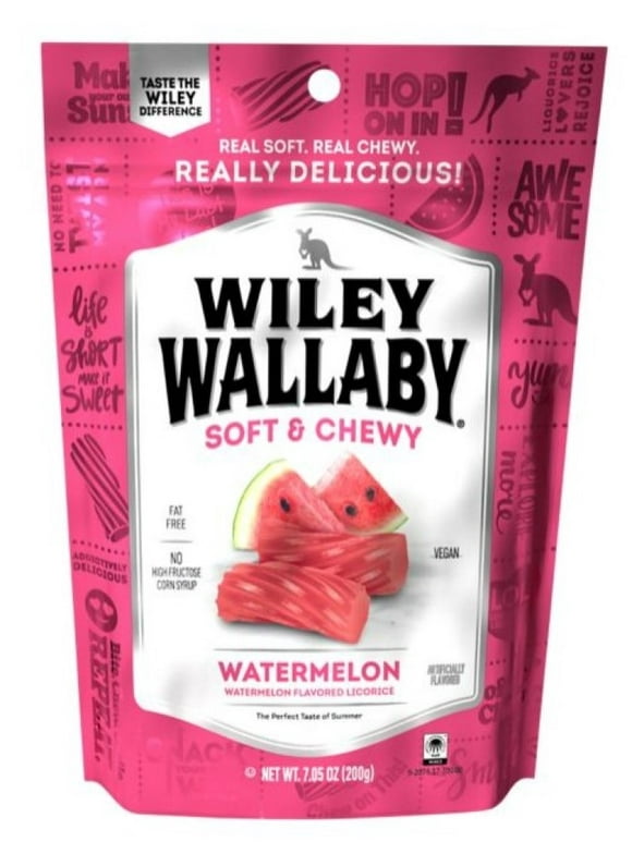 Wiley Wallaby Licorice in Gummy & Chewy Candy - Walmart.com