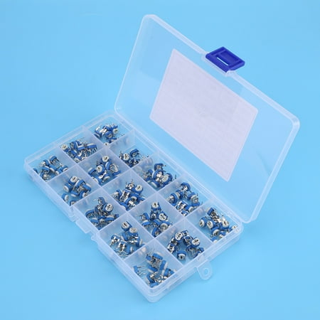 Vertical 150Pcs PCB Preset Variable Resistor, Trimmer Potentiometer ...