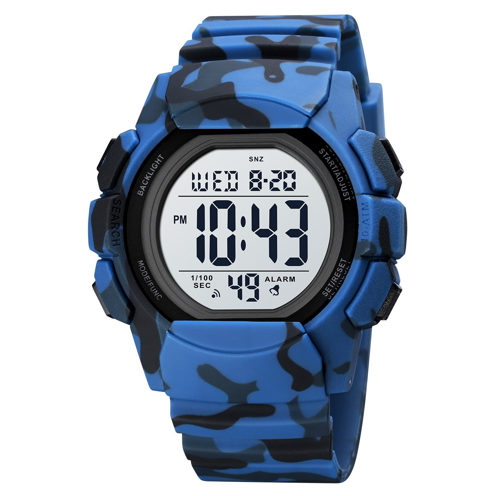 Black Digital Watches For Men