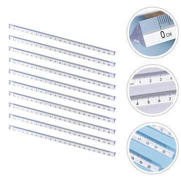 Mr. Pen Geometry Set, 4 Pack - Metal Protractor, Aluminum Ruler, Set ...