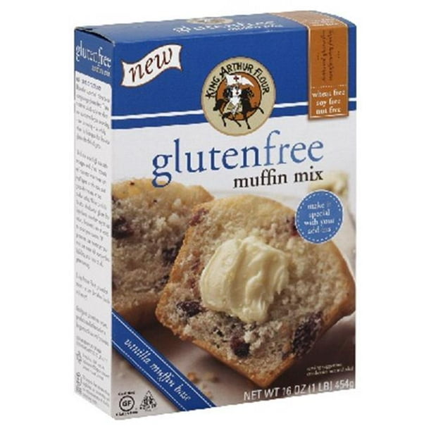King Arthur Flour King Arthur Flour GF Muffin Mix - 6x16OZ - Walmart.com