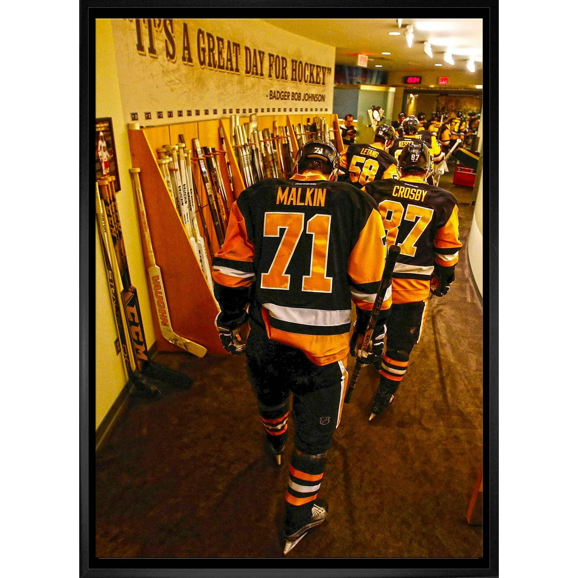 Click here for Frameworth Sidney Crosby / Evgeni Malkin 20x29 Fra... prices