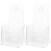 KFFKFF Clear Acrylic Pamphlet Holder, 8.5 x 11 inch, 4-Level ...