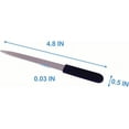 Metal Nail File (3 Pack), Heavy Duty Nail Files for Natural Nails ...