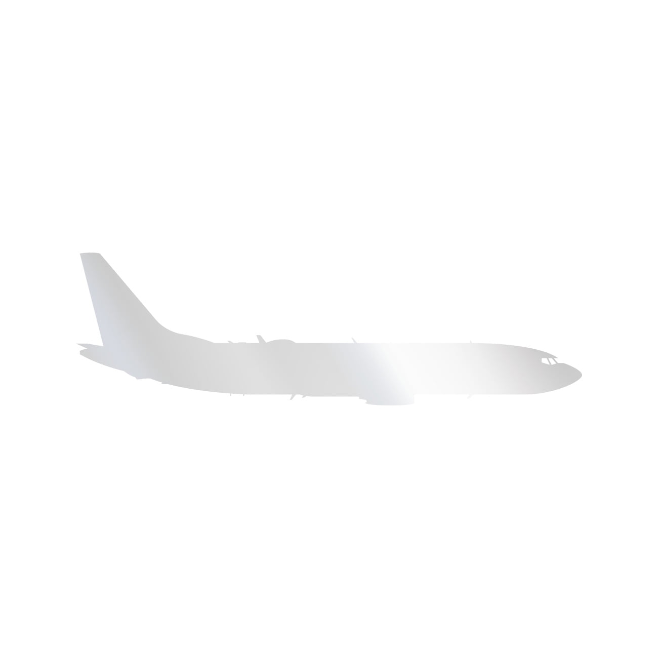 737 MAX Side View Sticker Decal Die Cut - Self Adhesive Vinyl ...
