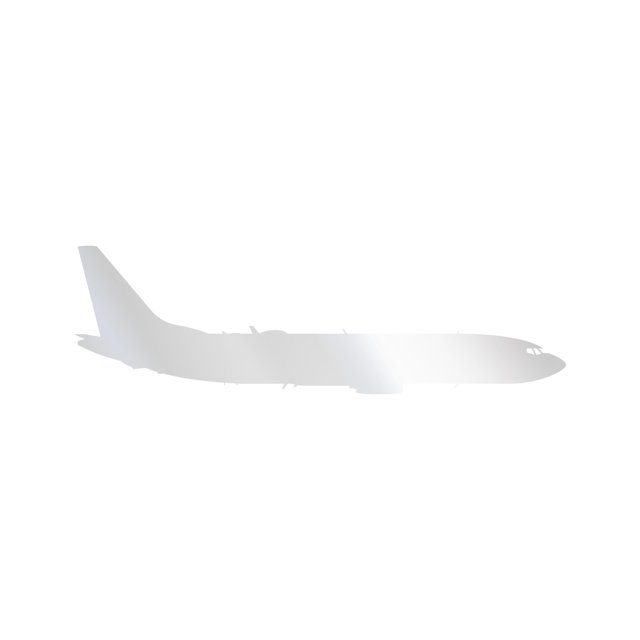 737 MAX Side View Sticker Decal Die Cut - Self Adhesive Vinyl ...