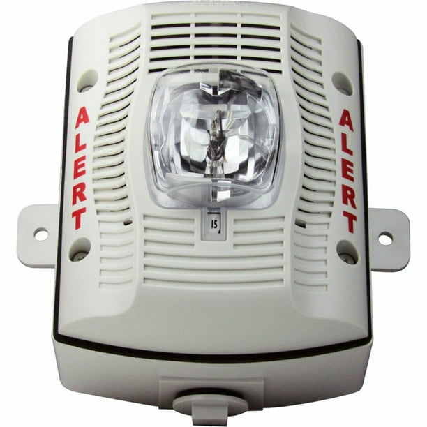 System Sensor Spectralert Advance Spswk Clr Alert Horn Strobe