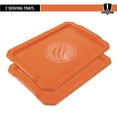 Blackstone Rectangle Griddle Serving Trays in Orange, 2-Pack - Walmart.com
