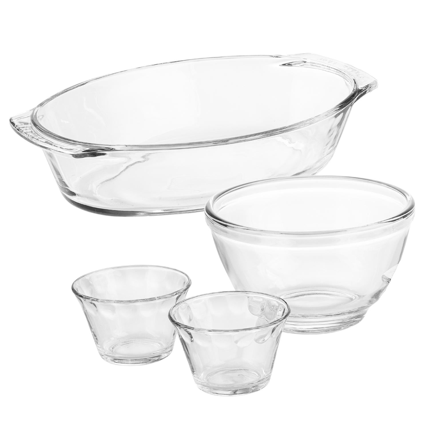 Juego Refractarios Pyrorey De Vidrio Para Hornear 4 Piezas 1721561 ...