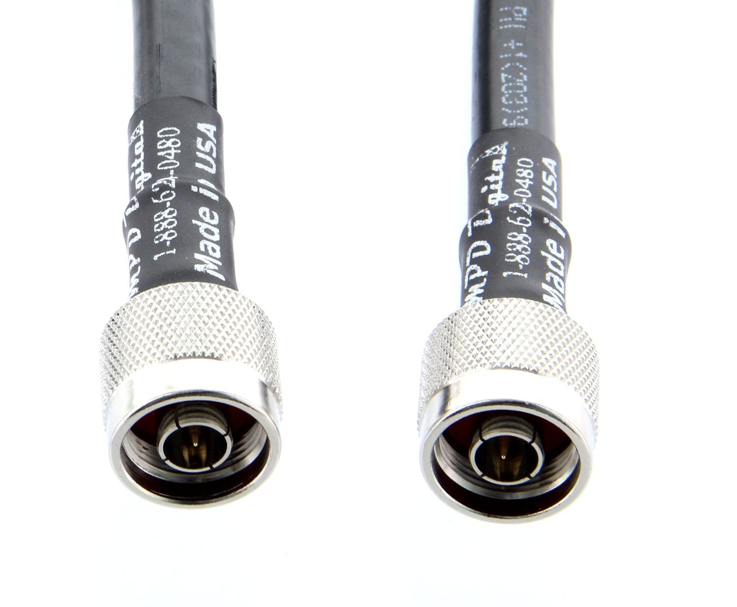 RG213 Coaxial Cable, N Male / Male, 125.0 ft | USA made RG-213 Coax by ...