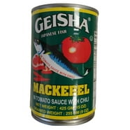 Geisha Mackerel in Tomato Sauce with Chili, 15 oz - Walmart.com