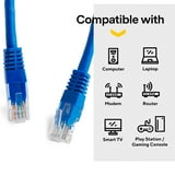 NXT Technologies NX56833 7' CAT-6 Cable Blue - Walmart.com
