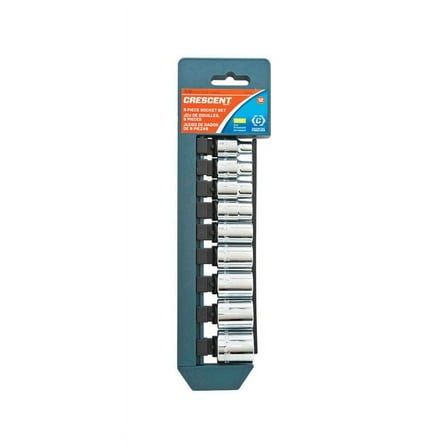Crescent Torx Bit Socket Set, 1/4 and 3/8 in. Drive, SAE 6 Point, 12 pc ...