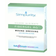 DeRoyal Algidex Ag Silver Alginate Packing Dressing 1/4'' x 5 yds, 1 ...