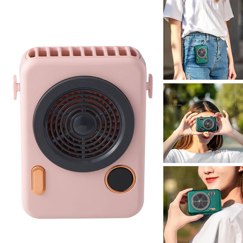 Ventilador Portátil USB Colco Batería Recargable 3 Niveles Rosa Abanico ...