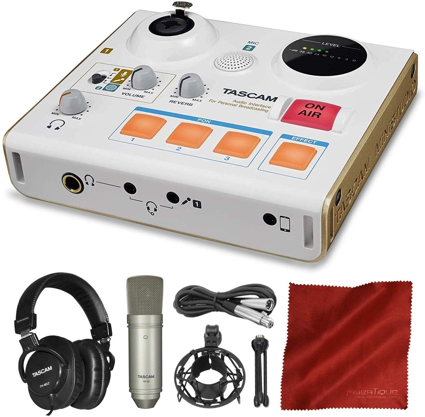 Tascam MiNiSTUDIO Personal US-32 USB Audio Interface for Online ...