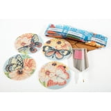 DIAMOND DOTZ® Butterfly Coasters Diamond Painting Kit - Walmart.com