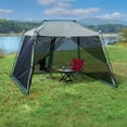 Ozark Trail 10' x 10' Instant Screen House with double hub - Walmart.com