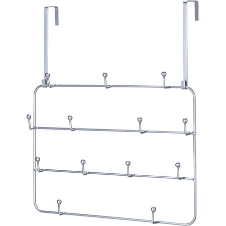 licenbar Over Door Hanger Rack Multi Use Metal Over The Door Hook ...