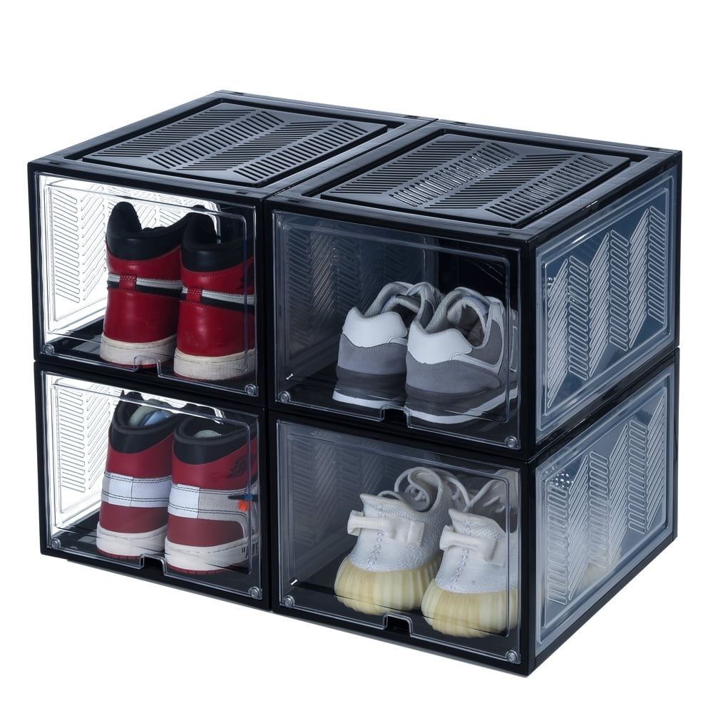Shoe Storage Boxes Shoe Organizers Closet organizers & storage Shoe Box ...