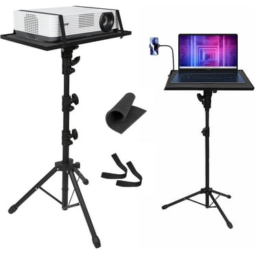 Pyle PLPTS4 Pro Universal Adjustable Laptop Computer Studio DJ Mount ...