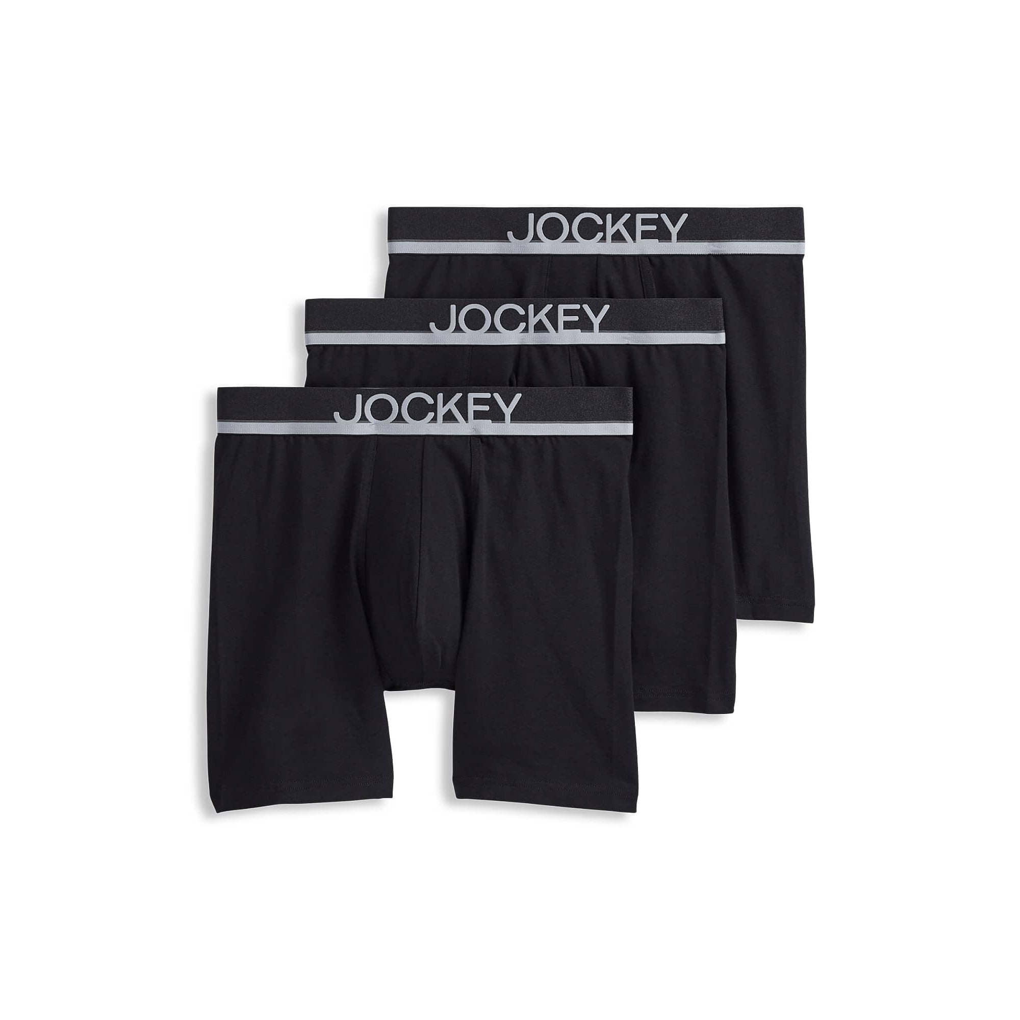 Jockey True Style 6 Boxer Brief - 3 Pack