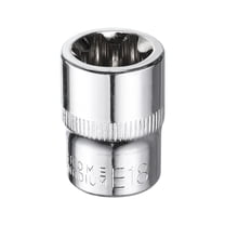 Uxcell E-Torx Socket 1/2" Drive E20 Star Socket 1.5" Length 6 Point ...