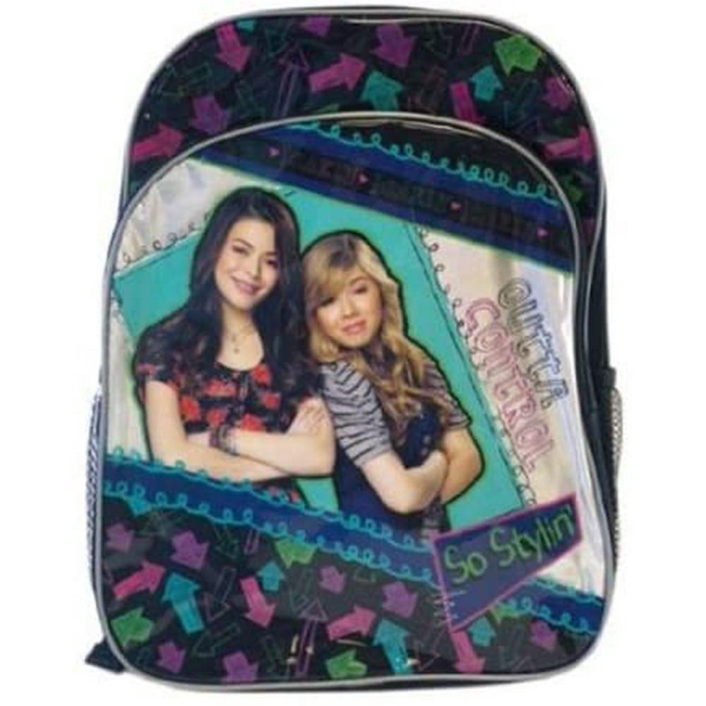 iCarly - DISNEY iCARLY LARGE BACKPACK 16"- OUTTA CONTROL - Walmart.com ...