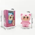 Bear Taba Squishy, Jumbo Slow Rising Kawaii Colorful Squishie Summer ...