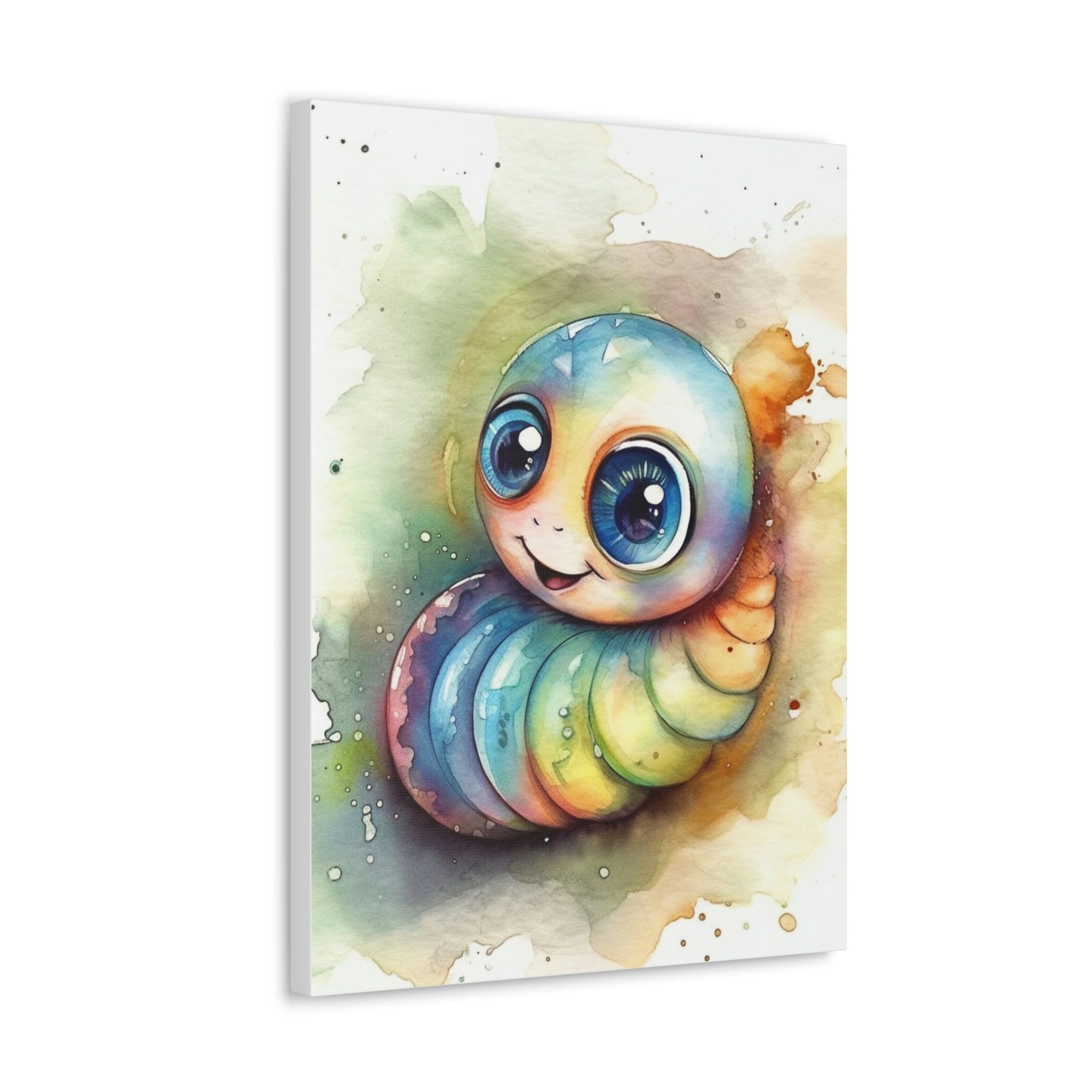Watercolor Worm Painting 2 - Nursery Collection - Bedtime Stories ...