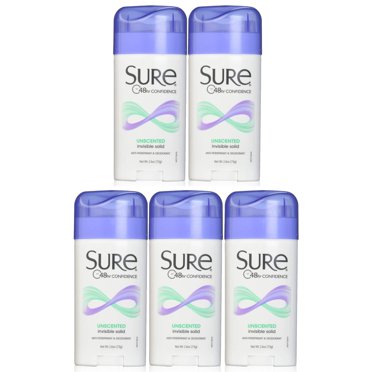 Sure Brand Pack of 6 - Regular Scent Anti-Perspirant Deodorant ...