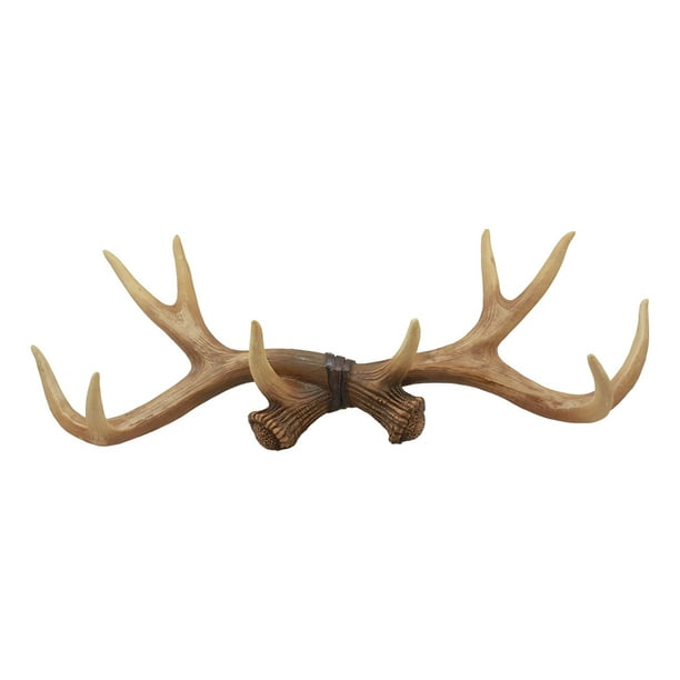 Ebros Rustic Hunter's 10 Point Stag Deer Antlers Rack Wall Plaque 17 ...