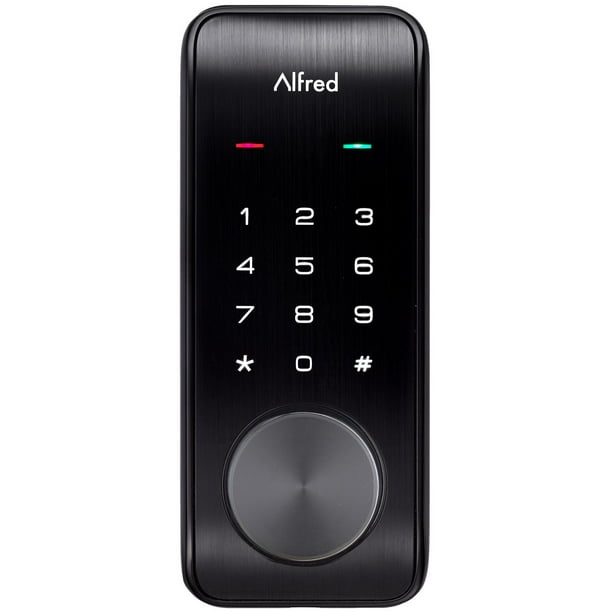 Alfred DB2-B Smart Door Lock Touchscreen Keypad Pin + Bluetooth + Key ...