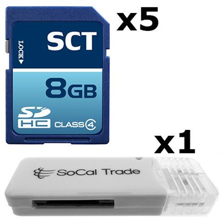 Lot de 5 – SCT 8 Go SD HC Classe 4 Secure Digital Ultimate Extreme ...