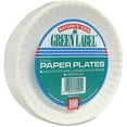 Nature's Own Green Label Paper Plates, 9", White, 100 Ct - Walmart.com