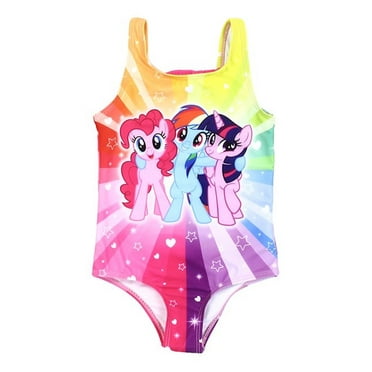 My Little Pony Girls' One Piece Swimsuit - Walmart.com