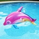 TreasureGurus Inflatable Rainbow Dolphin Swimming Pool Float - Walmart.com