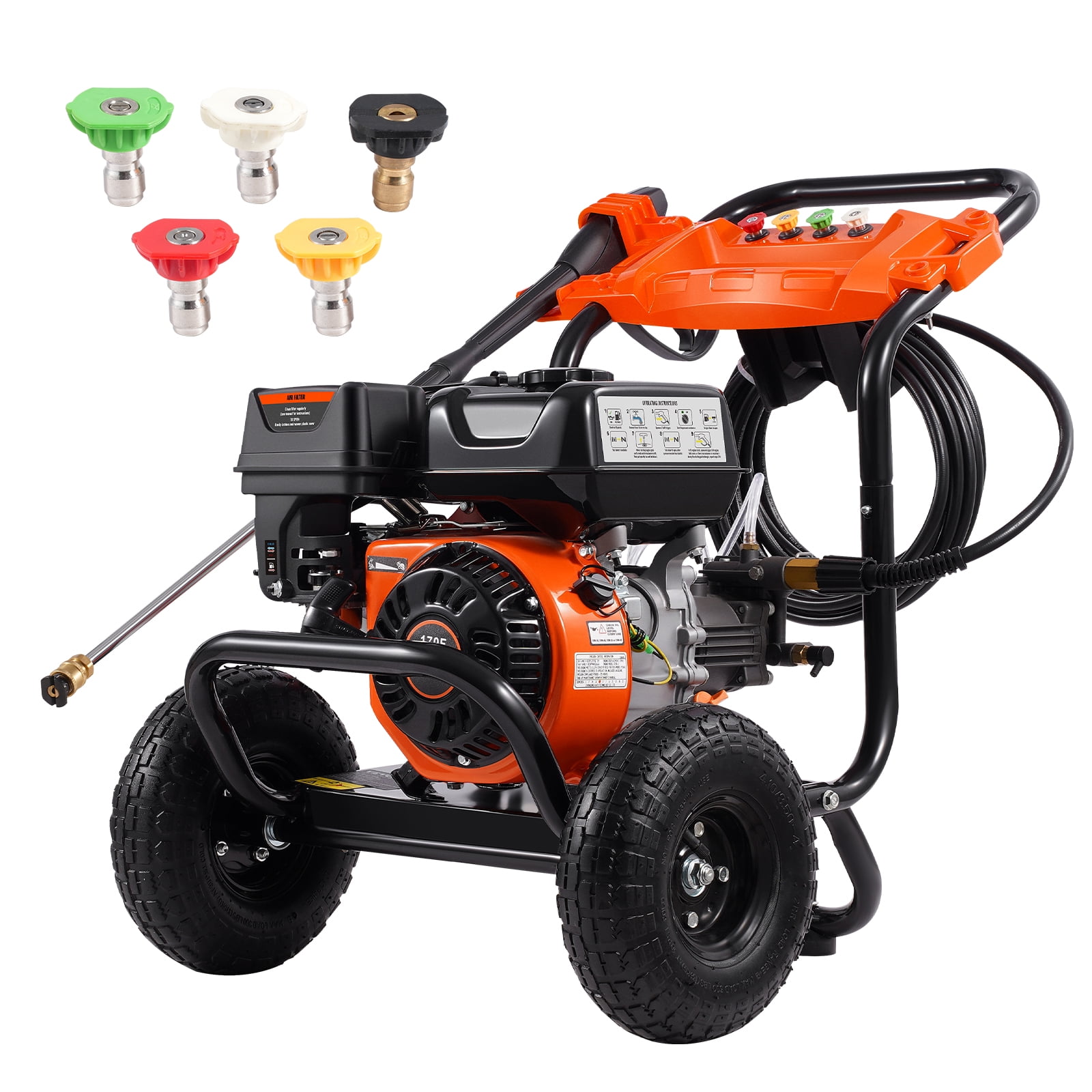 Click here for Vevor Gas Pressure Washer 3500 Psi 2.6 Gpm With 5... prices