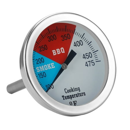 QUETO BBQ Thermometer Oven Temperature Thermometer Gauge Stainless ...