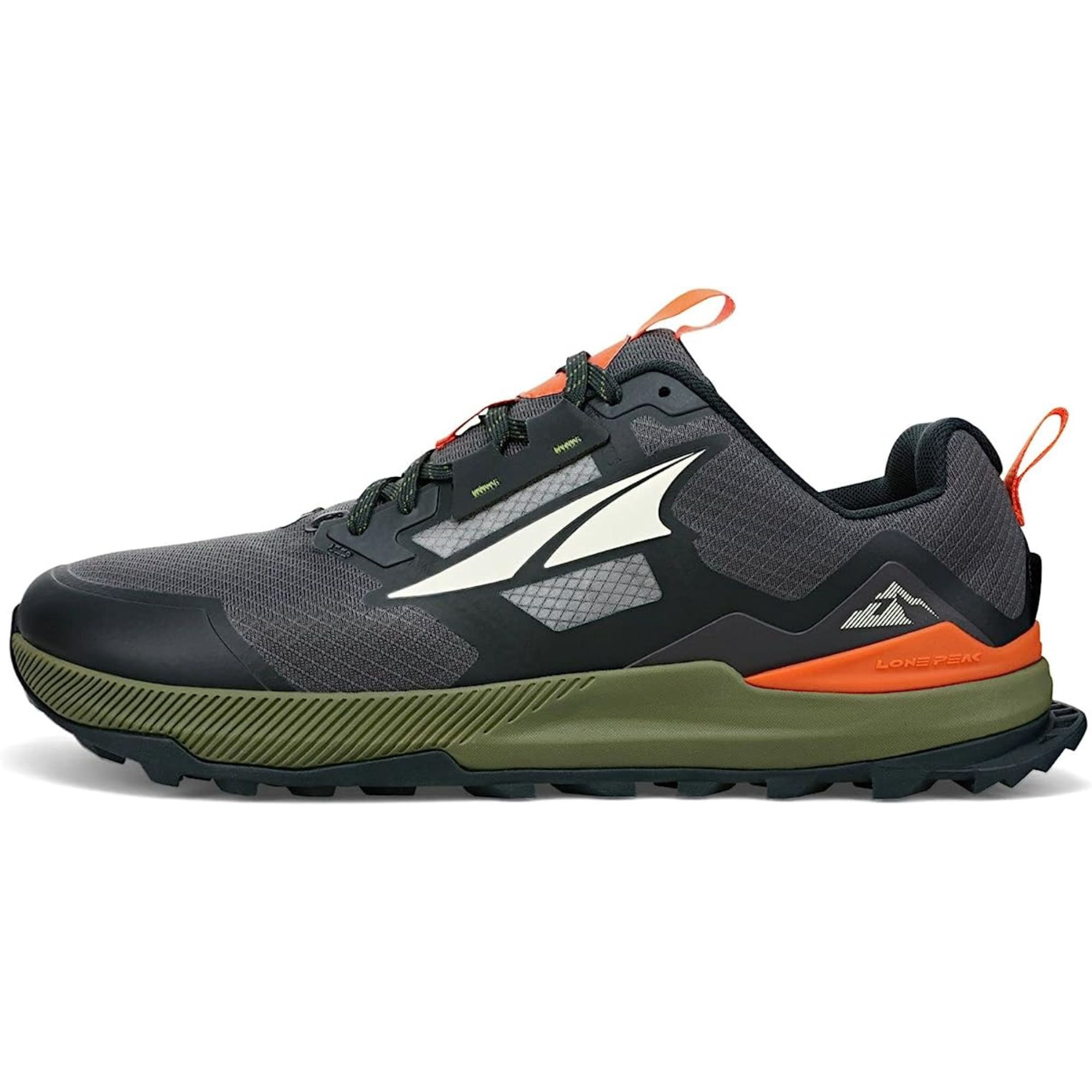 Altra Lone Peak 7 Trail Running Shoe Men's Black/Gray - Walmart.com