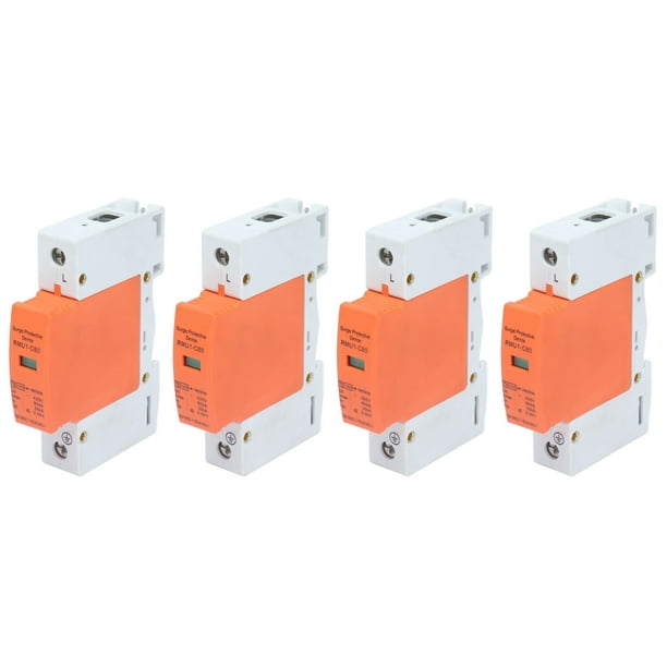 Oubit Surge Arrester Protector,4Pcs 1P Surge Protective House Arrester ...