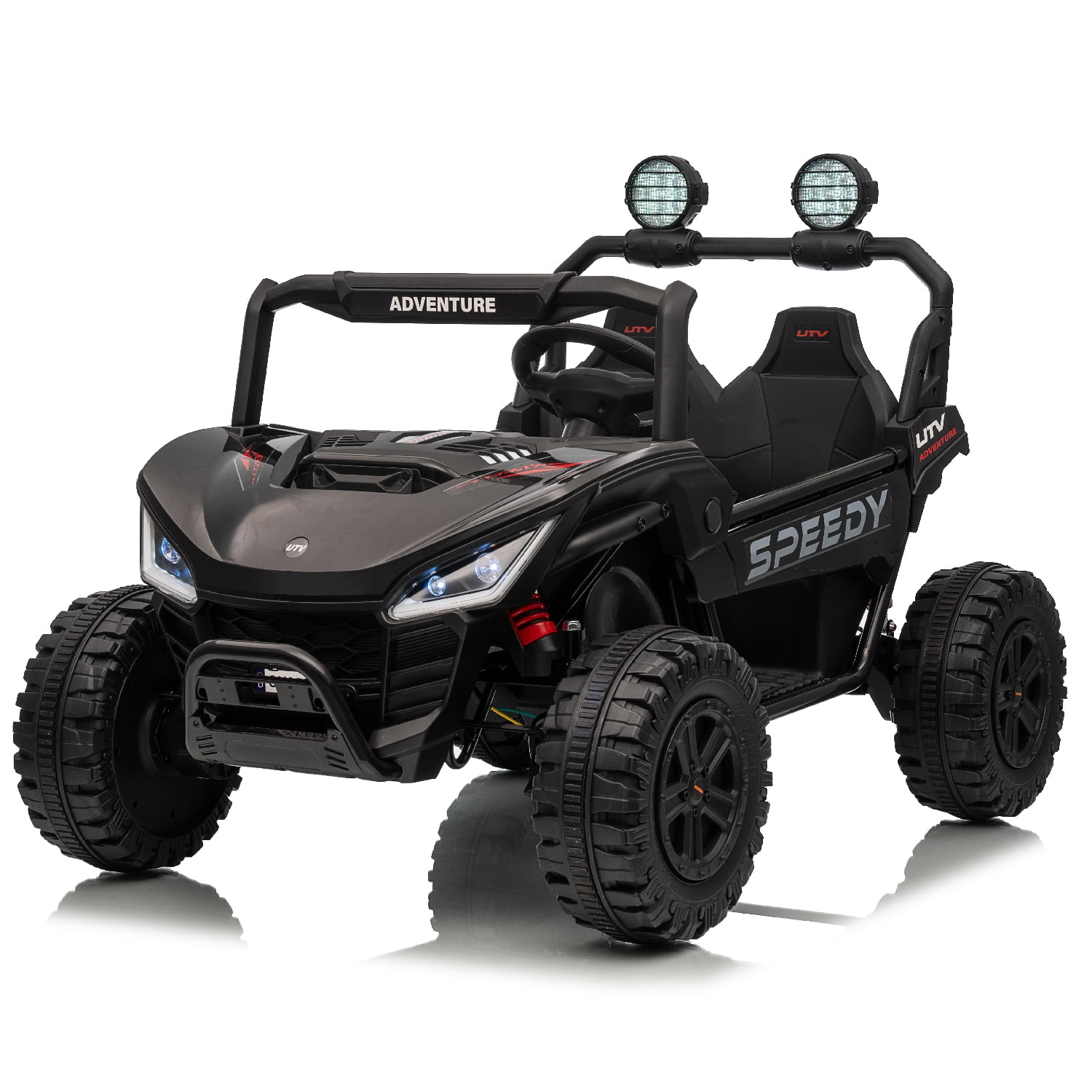 Click here for Voltz Toys Premium 24v Kids Utv Ride-On - Dual Sea... prices