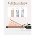 Small Curling Iron, 1/2 Inch Long Barrel for Short Hair, Ceramic Skinny ...