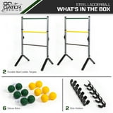 Go! Gater Premium Steel Ladderball Set with Built-in Scoring System ...